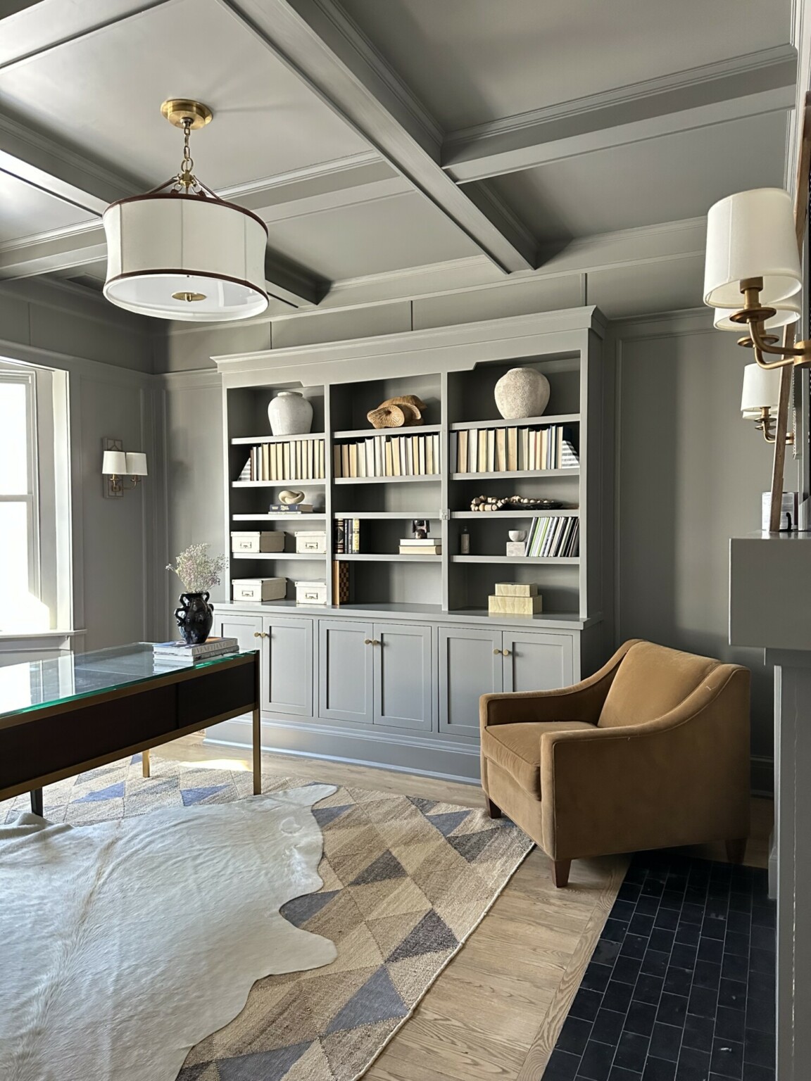 Our Blue-Gray office - Reems Design